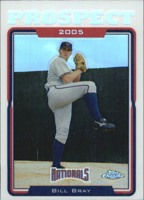2005 (NATIONAUX) TOPPS Chrome Update Fractors #88 Bill Bray PROS EUR 1 ...