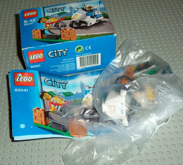 LEGO CITY 60041 Police Motorcycle Hunting in Original Packaging / with ...