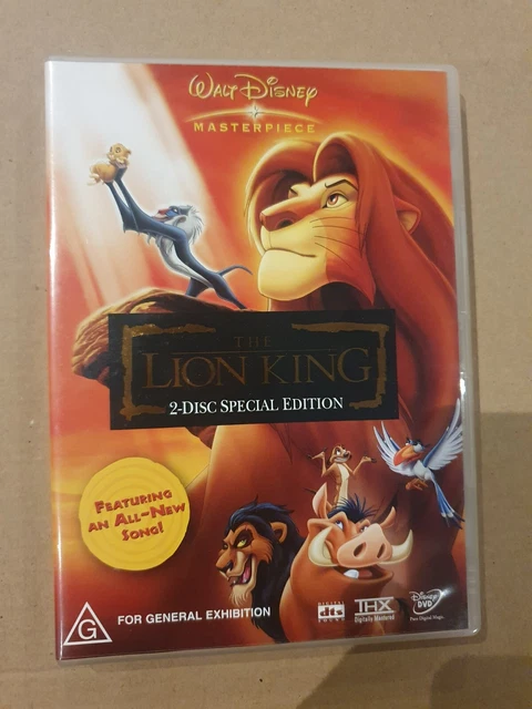 THE LION KING, DVD, R4, VGC, buy 1 get 1 50% off $5.00 - PicClick AU