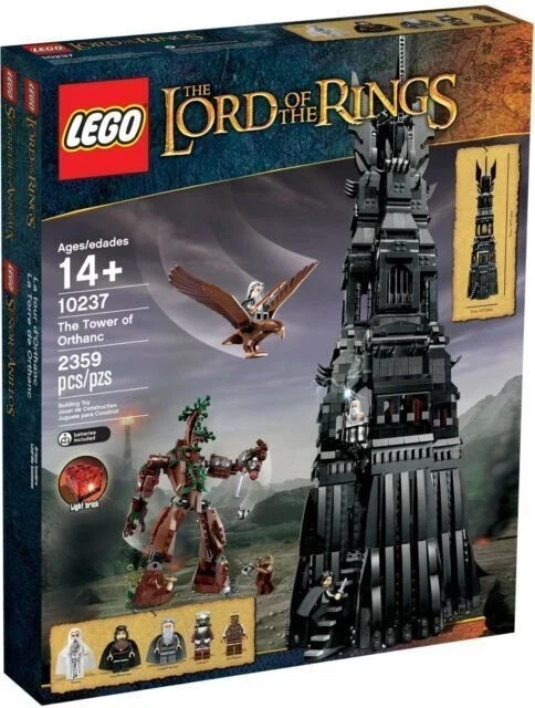 LEGO THE LORD of the Rings: Tower of Orthanc (10237) NEW UNOPENED ...