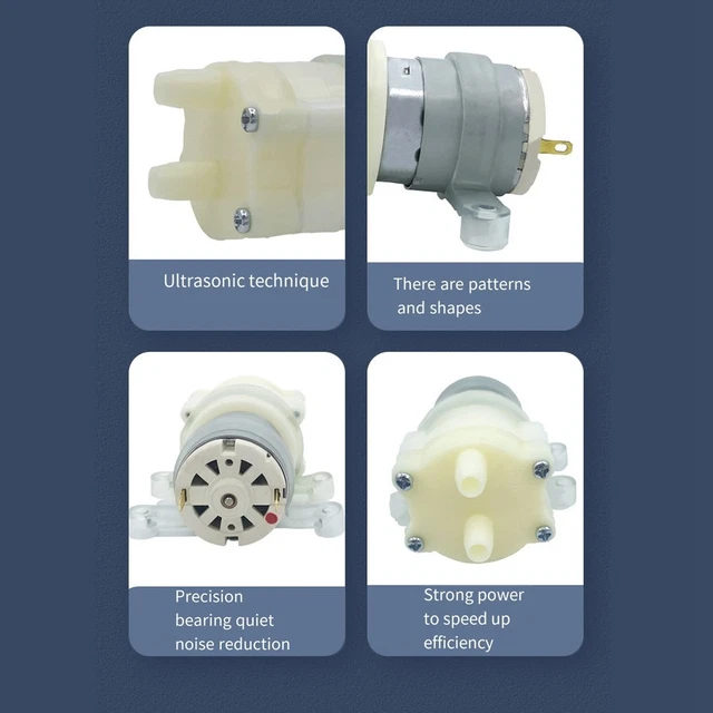 385 MOTOR PUMPING Pump Fish Tank Water Circulation Micro-Type Dc5187 ...