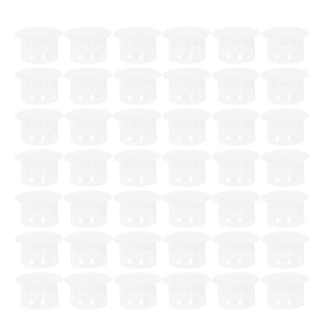 100 PCS SNAP Lock Screw Cover Plastic Plugs for Round Drill Hole $18.90 ...