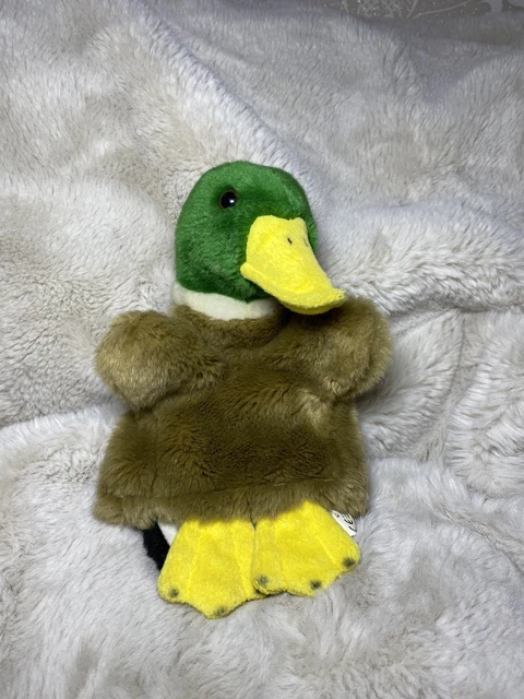MALLARD DUCK 9& Faithful Friends Hand Puppet Soft Toy Plush Comforter £ ...