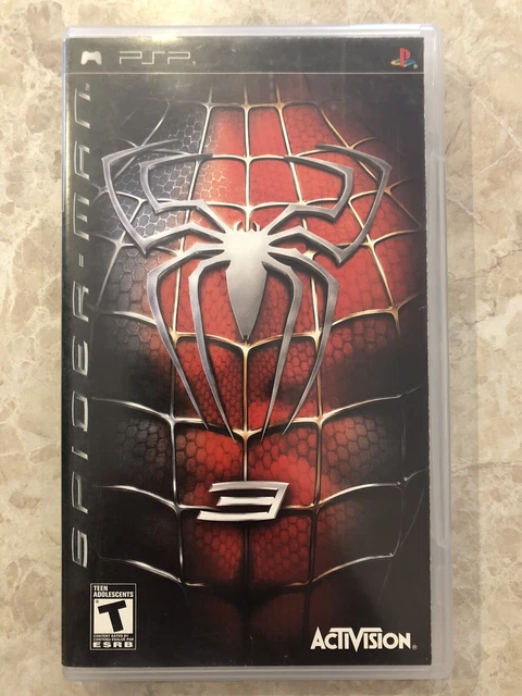 SPIDER-MAN 3 ( Sony PSP ) Complete w/Case & Manual $63.99 - PicClick CA