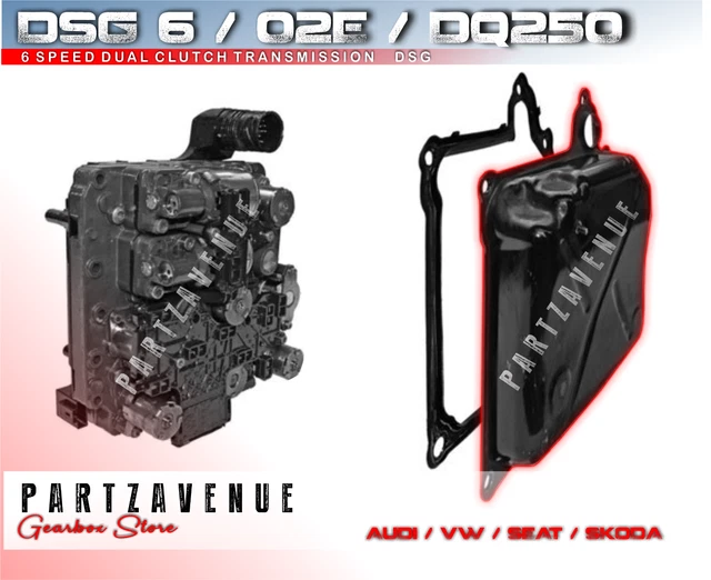 MECHATRONIC COVER DSG 6 Speed gearbox 02e dq250 Audi Vw Vag £53.00 ...
