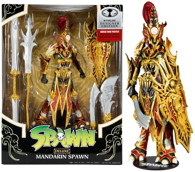 FIGURINE ARTICULÉE MCFARLANE Toys 7 pouces Spawn Mandarin Spawn Designer Edition Deluxe EUR 26 ...