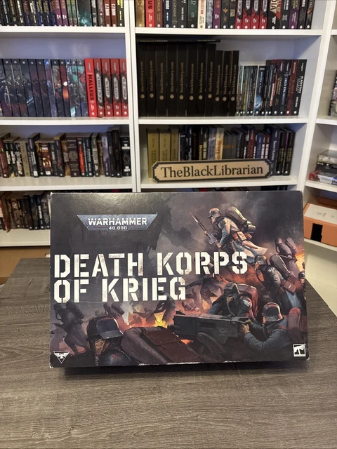 DEATH KORPS OF Krieg Army Box Set | NEW & SEALED Warhammer 40k Astra ...