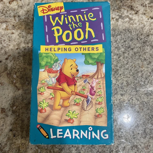 DISNEY’S WINNIE THE Pooh Learning Helping Others VHS Video Tape 44 ...