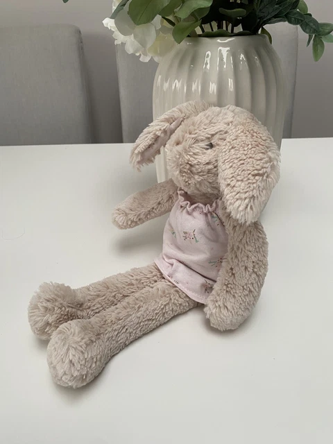 NEXT BUNNY RABBIT My Best Friend Soft Toy Beige Pink Floral Flower ...