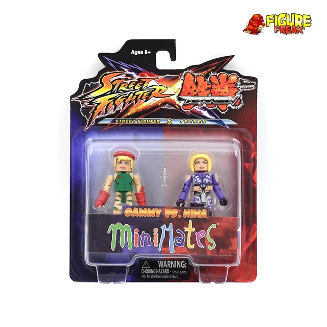 STREET FIGHTER X Tekken Minimates Series 1 Cammy vs Nina EUR 13,79 ...