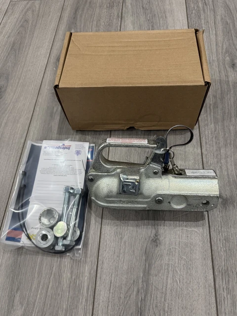 TRAILER COUPLING HEAD INDESPENSION Triplelock for 50mm Drawtube 2600kg ...