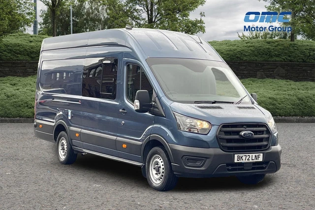2022 FORD TRANSIT 2.0 EcoBlue Hybrid 130ps H3 Leader Van PANEL VAN ...
