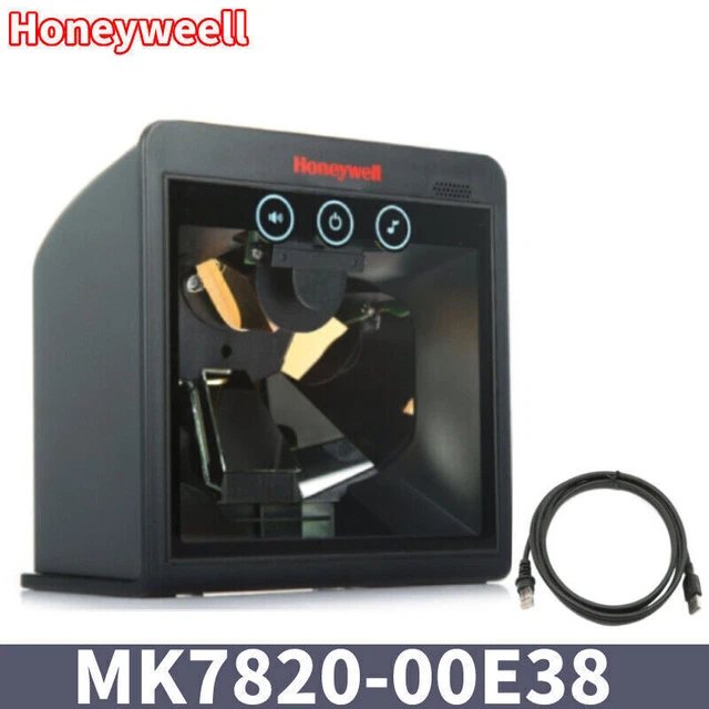 HONEYWELL MK7820-00E38 OMNI-DIRECTIONAL Laser Barcode Scanner kit with ...