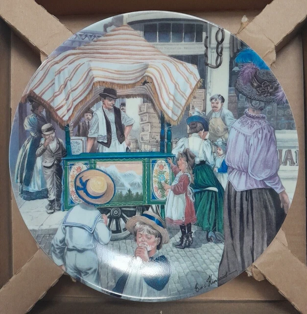 THE HOKEY POKEY Man 8" Plate by Eric Kincaid Royal Worcester 1990s ...