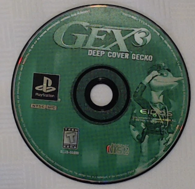 GEX 3: DEEP Cover Gecko - PS1 Game - Disk Only $28.99 - PicClick CA