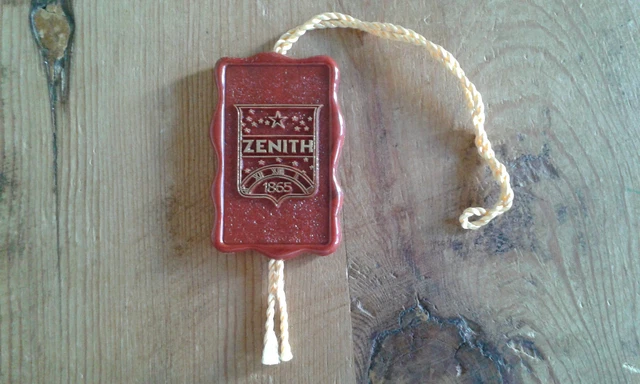USED - ZENITH, Seal Label Of Watch - Item For Collectors $56.24 - PicClick