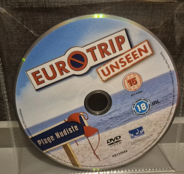 EURO TRIP UNSEEN, DVD Movie Film CD Disc Only In Plastic Sleeve £1.99 ...
