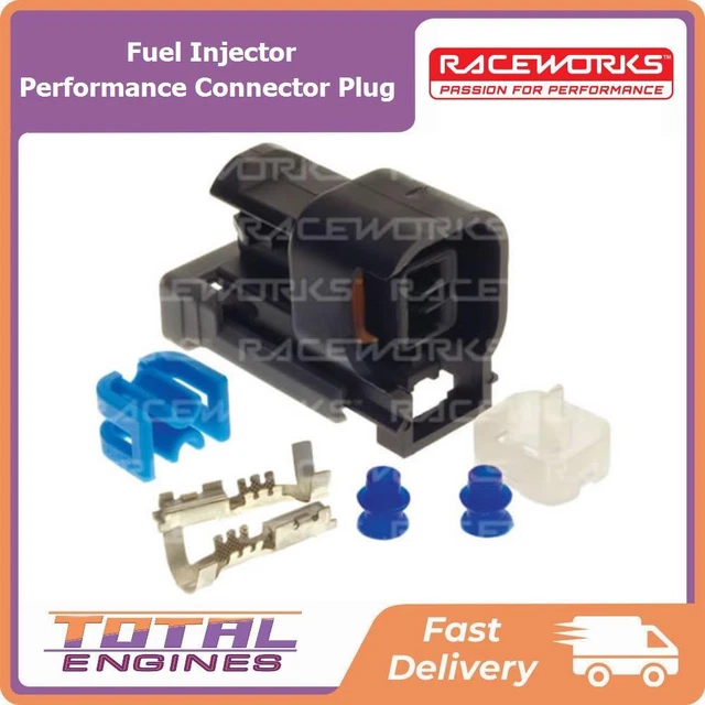 RACEWORKS FUEL INJECTOR Performance Connector Plug fits Holden Colorado ...