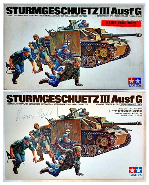TAMIYA MM114 ODER 3514 Sturmgeschuetz III Ausf.G mit Fallschirmjägern 1 ...