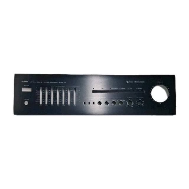 YAMAHA NATURAL SOUND STEREO AMPLIFIER AV-85 PY Replacement Face Plate ...