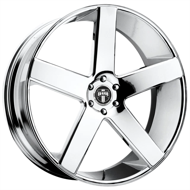 24X10 DUB S115 BALLER CHROME PLATED Wheel 5x5 (19mm) EUR 907,87 ...