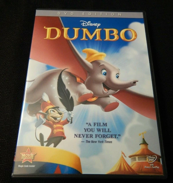 DISNEY DUMBO DVD Edition original walt kids cartoon animation deleted ...