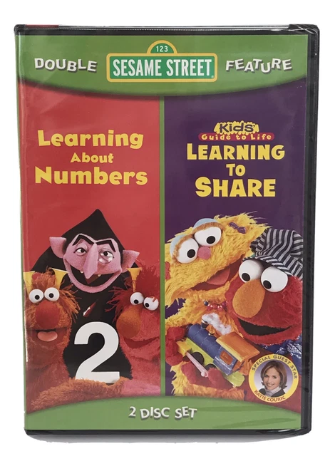 DOUBLE FONCTIONNALITÉ DVD Sesame Street : apprendre les chiffres ...