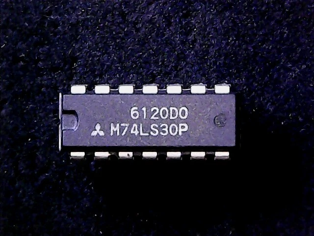 M74LS30P - MITSUBISHI Single 8-input NAND gate 74LS30 (DIP-14) EUR 2,57 ...