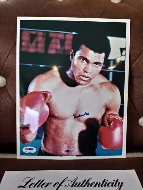 MUHAMMAD ALI ORIGINAL Hand Signed PSA DNA BECKETT JSA EUR 1.000,00 ...