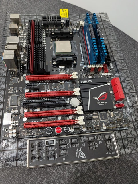 ASUS ROG CROSSHAIR V Formula Motherboard AMD AM3+ IO Shield + RAM ...