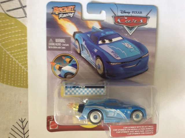 DISNEY PIXAR CARS Rocket racing Cam spinner new in pack rare £4.99 ...
