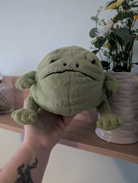 JELLYCAT RICKY RAIN Frog , Tagged £42.30 - PicClick UK