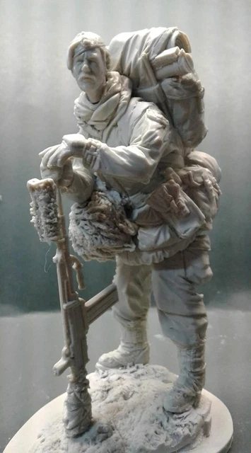 AC MODELS BRITISH Royal Marine Falklands 1982 Unpainted resin 120mm 1 ...