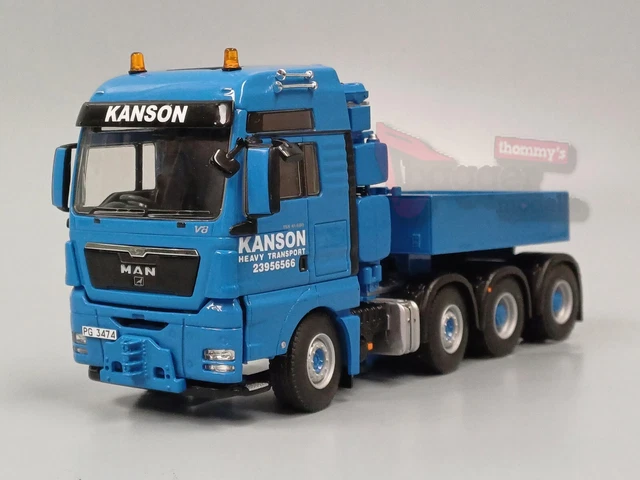 WSI- MAN TGX XXL Zugmaschine mit Ballastbrücke und Anhängekupplung ...