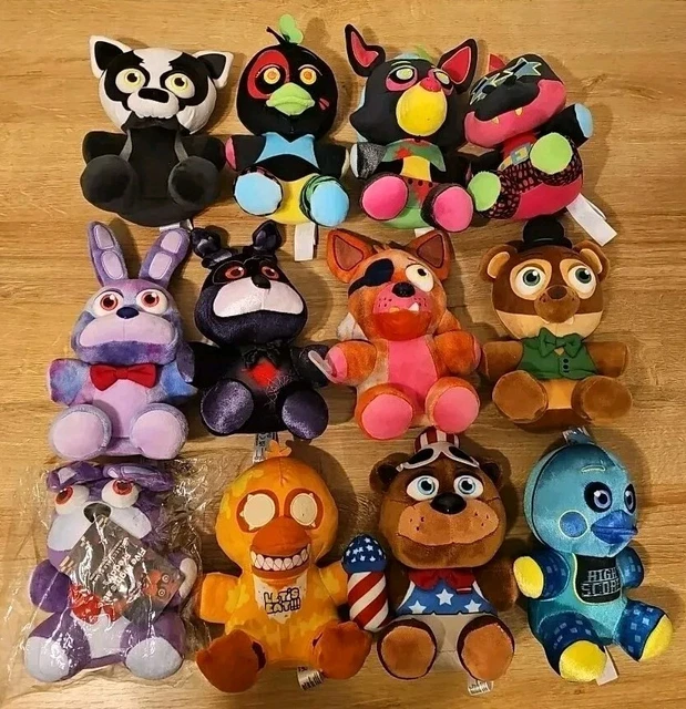 FIVE NIGHTS AT Freddy's Plush Soft Toy Bundle × 12 - Funko FNAF ...