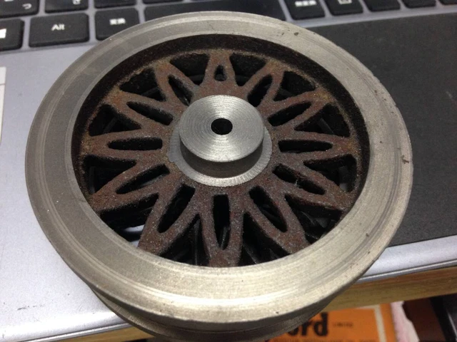 LIVE STEAM DRIVING Wheels for 3.5 inch Gauge 2 set Cast Iron Model ...