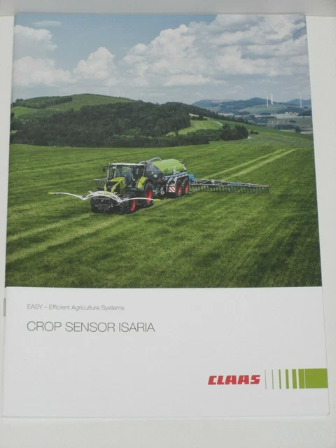 PROSPECTUS CLAAS CROP SENSOR ISARIA du 05/2019 (CLAAS 44) EUR 3,99 ...