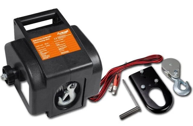 ARGANO VERRICELLO ELETTRICO 12V 900Kg Paranco Auto Moto Barca Telecomando Filo EUR 169,90 ...