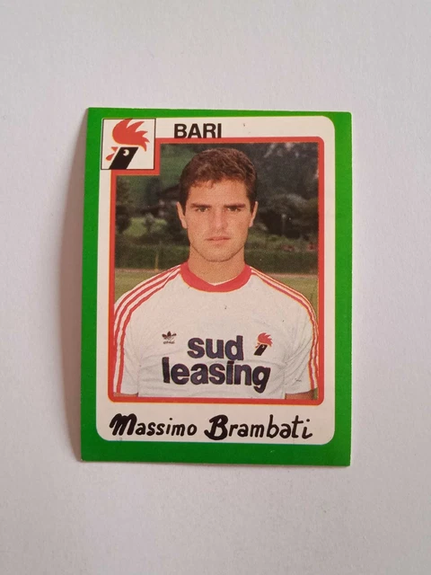 FIGURINA CALCIATORI EUROFLASH 1990 Numero 41 Massimo Brambati Bari EUR ...