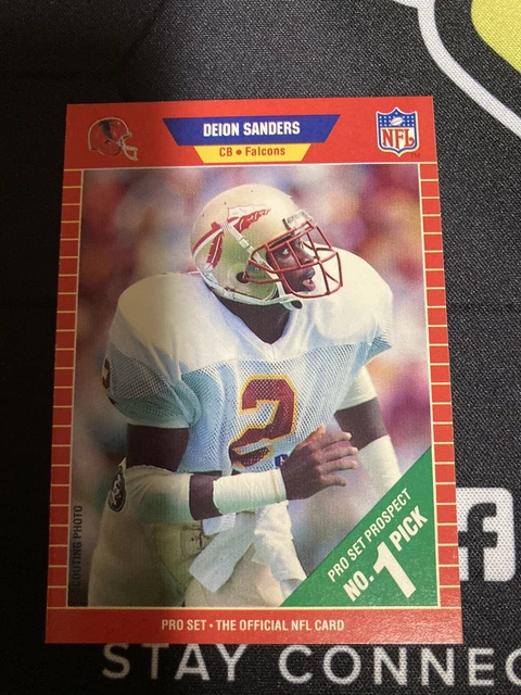 1989 PRO SET - #486 Deion Sanders (RC) EUR 3,36 - PicClick FR