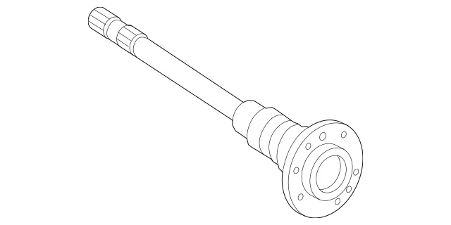 MERCEDES BENZ GENUINE G63 AMG G550 2019-2023 Rear Axle Shaft 4633503110 ...