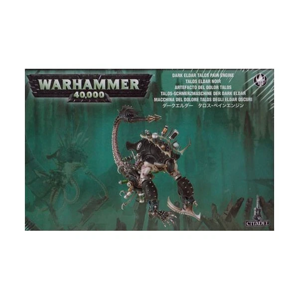 WARHAMMER 40K DARK Eldar/Drukhari Talos Pain Engine nuovo con scatola ...