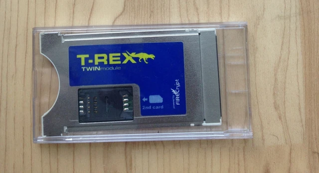 T-REX DRAGON TWIN card Programmable CAM Firecrypt Conditional Access ...