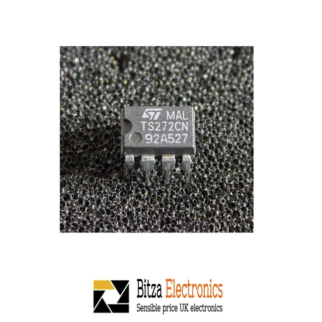 ST TS272CN TS272 High Performance Cmos Dual OP-AMP IC 8 Pin DIP £9.98 - PicClick UK