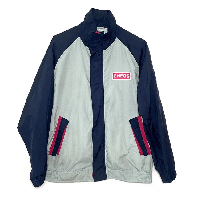 RARE INITIAL D Retro JDM Japan ENEOS Racing Fuel Windbreaker Jacket ...