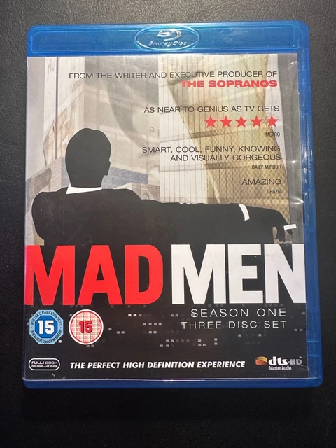 MAD MEN - Series 1 - Complete (Blu-ray, 2009) £0.99 - PicClick UK