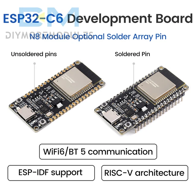 ESP32-C6 WIFI BLUETOOTH Development Board Onboard ESP32-C6-WROOM-1-N8 Module EUR 12,42 - PicClick FR