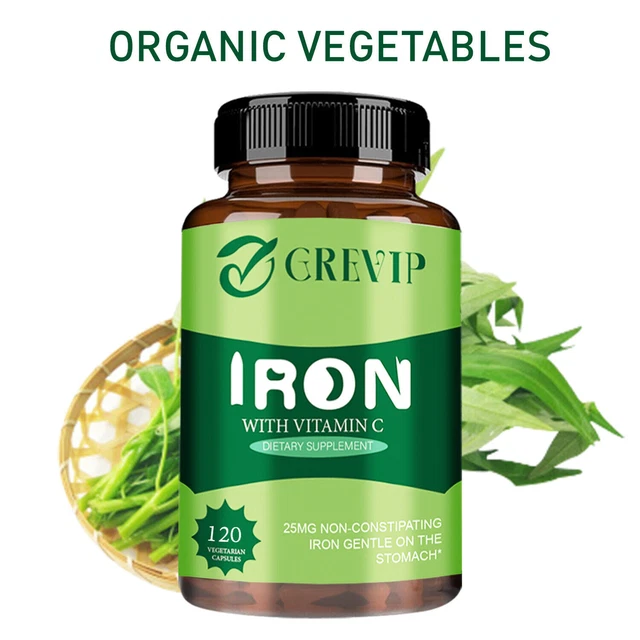 IRON (FERROUS BISGLYCINATE) 25mg -Promote Red Blood Cell Production ...