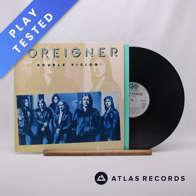FOREIGNER DOUBLE VISION Repress LP Album Vinyl Record 0 K 50476 ...