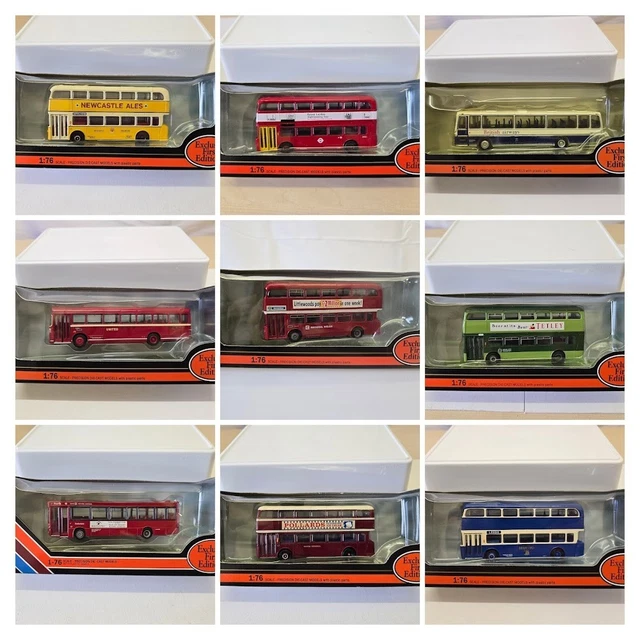EFE GILBOW BUS Models, Choose Your Bus, Long Black Boxes, Some Rare ...